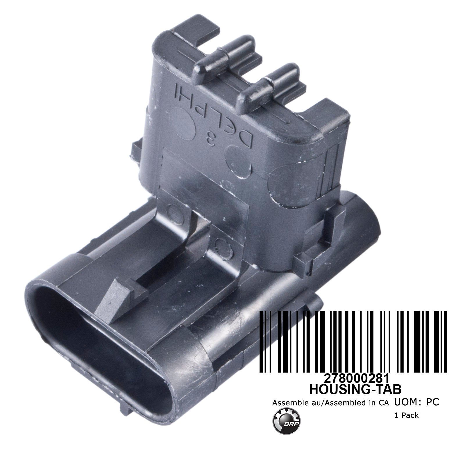 BRP Female Terminal Housing, 3 Circuits